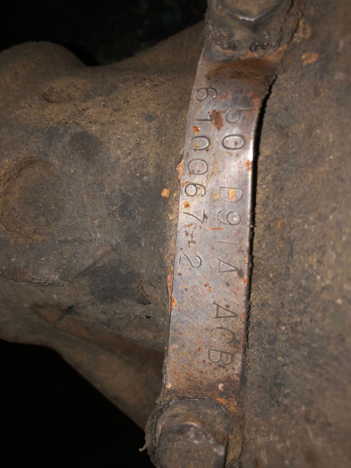 1979 F150 4x4 axle code identification help needed - Ford Truck ...