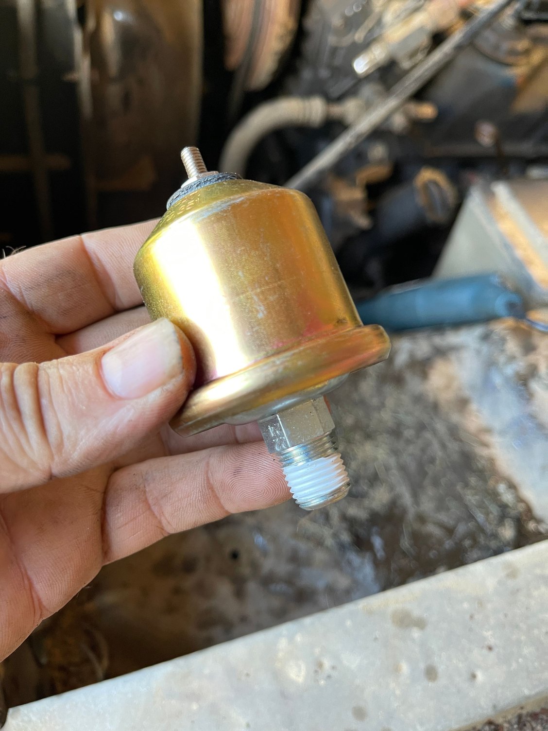 Help With Oil Sending Unit Removal - Ford Truck Enthusiasts Forums