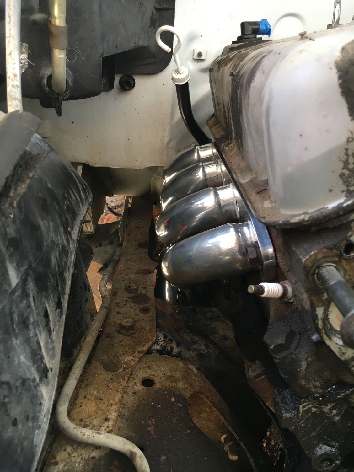 Exhaust header collector y-pipe tube size - Ford Truck Enthusiasts Forums