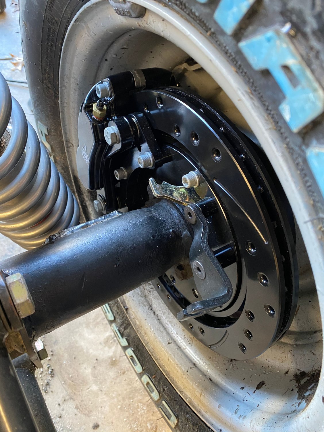 8.8 Ford Explorer Rear End & 4 Link in 56 F100 - Ford Truck Enthusiasts ...