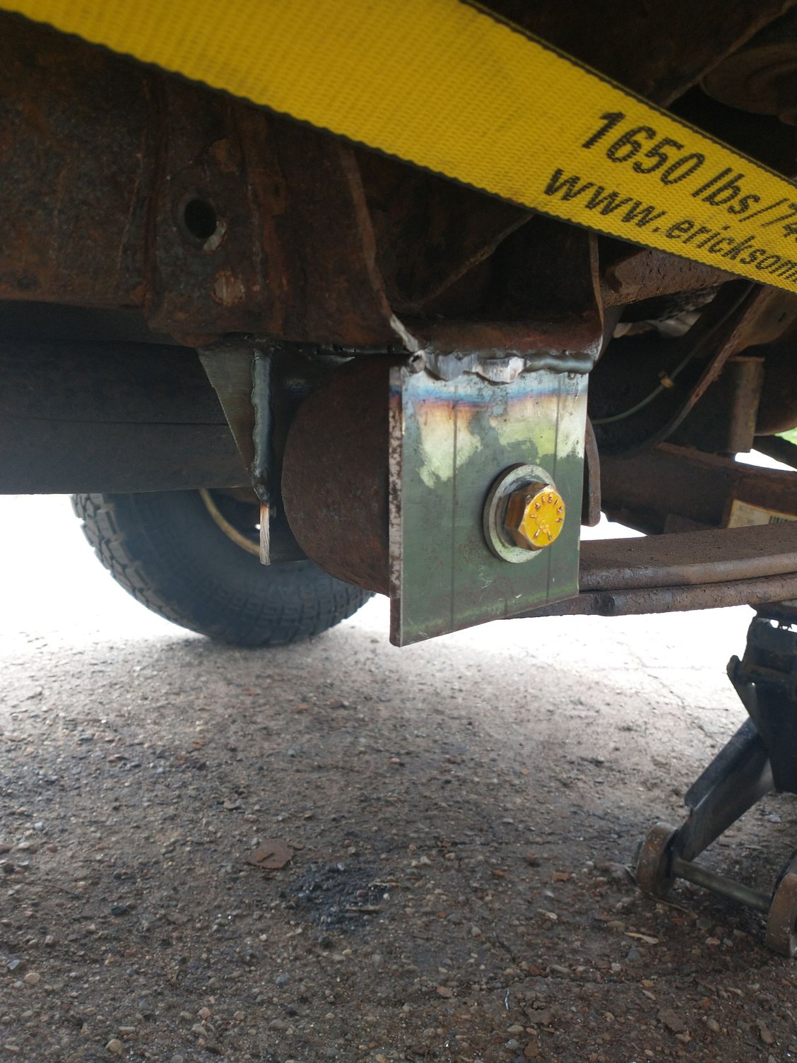 96' F250 4x4 Rear of Front Leaf Spring Mount - Ford Truck Enthusiasts ...