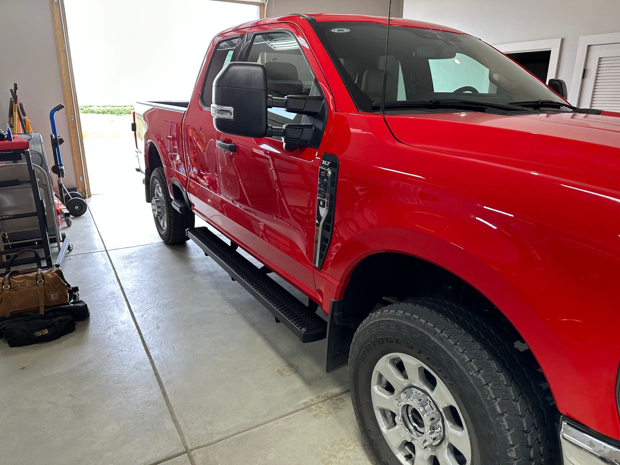 2019 F250 RCLB 4x4 6.2L XL Luverne Grip Step install - Ford Truck ...