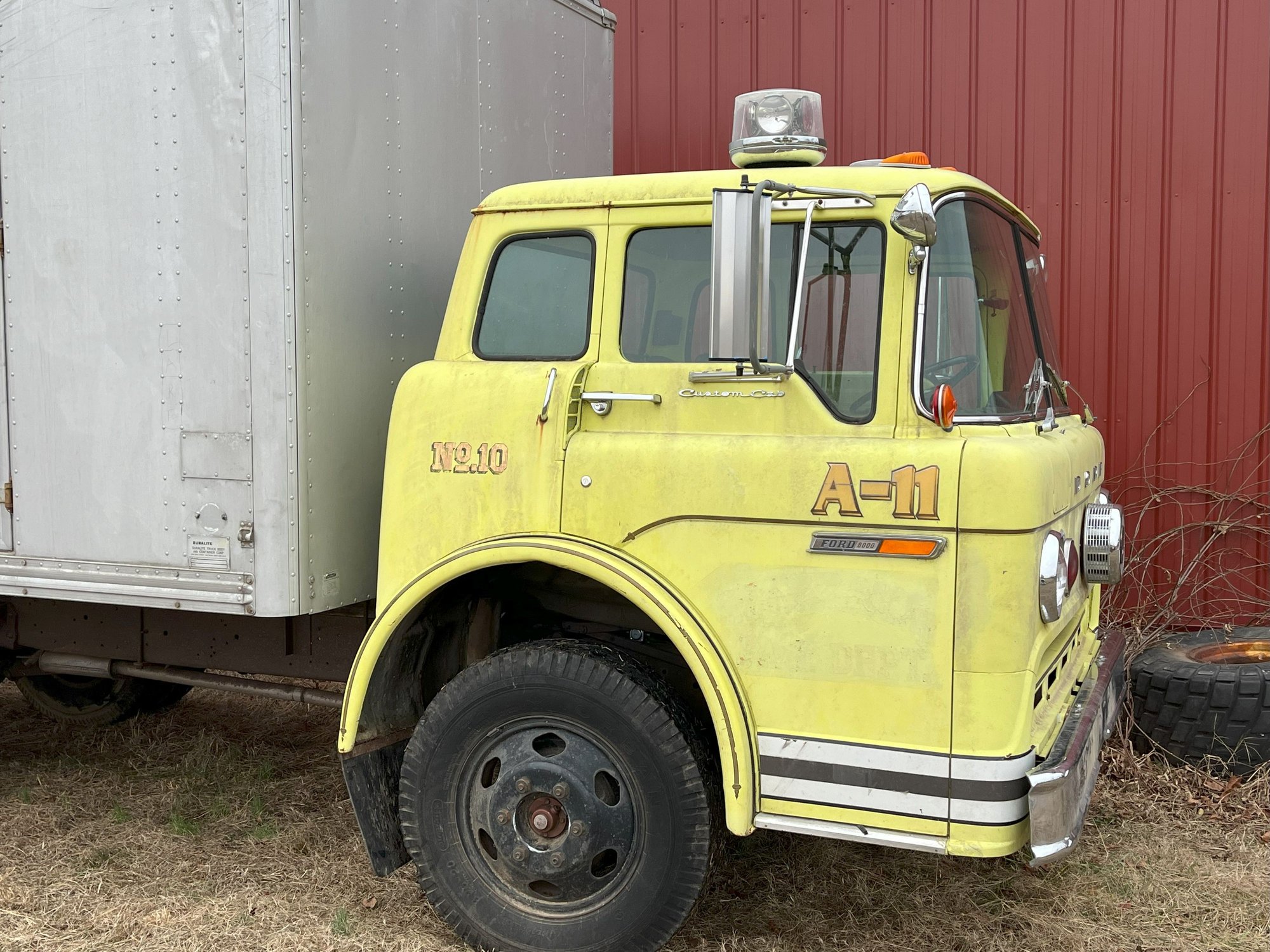 1975 Ford C600 Box Truck with Fire Truck Cab - Ford Truck Enthusiasts ...
