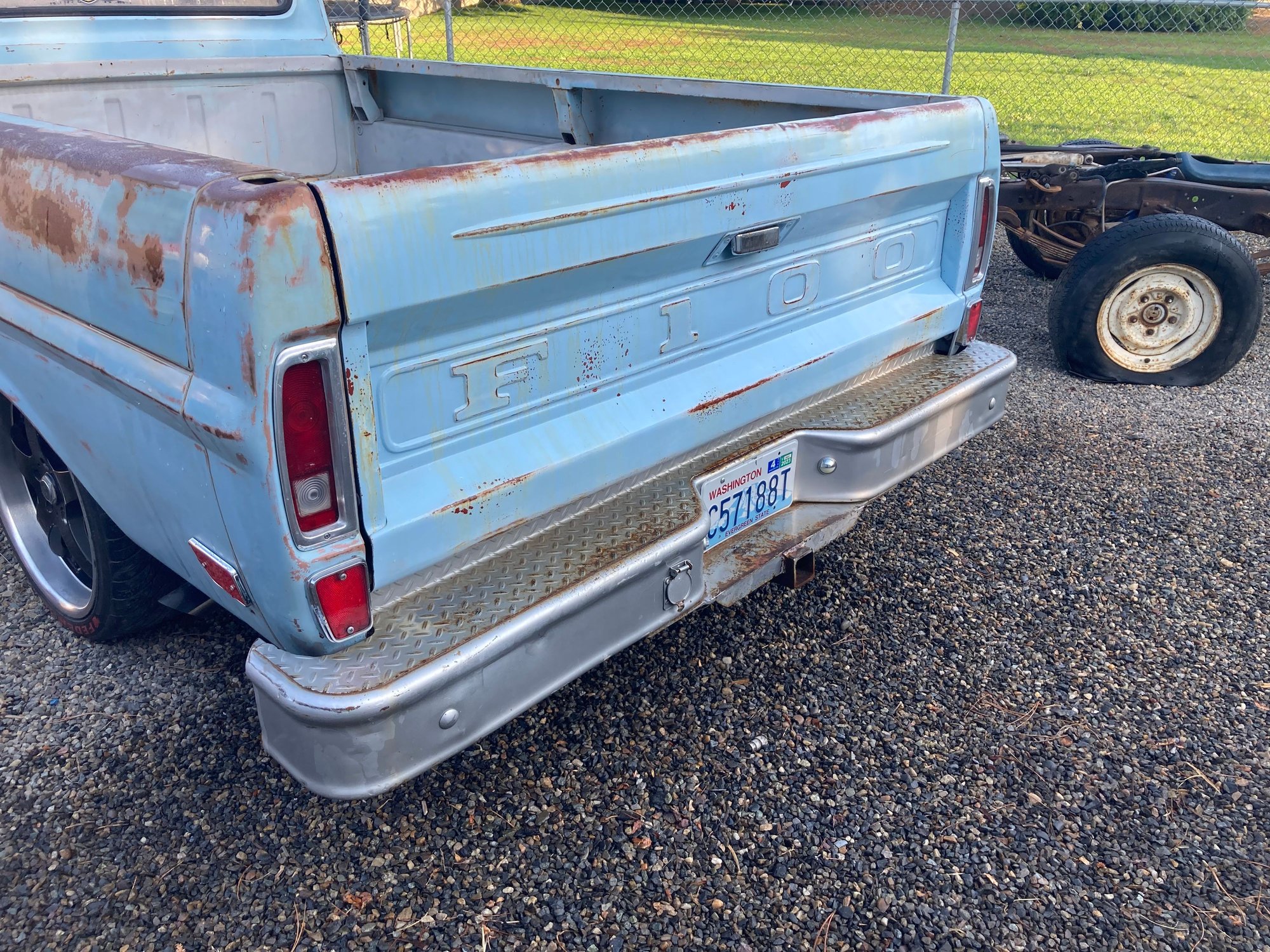 Factory Stamped "F-100" Custom Tailgate - Page 2 - Ford Truck ...