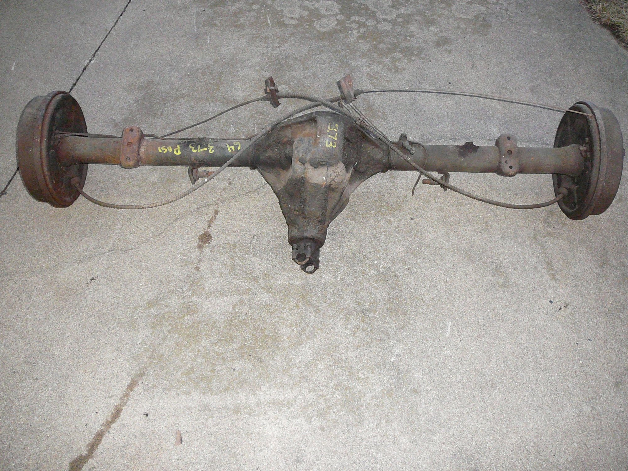 Dana 44 3.73 limited slip rear axle for '53-'72 F-100 - Ford Truck ...