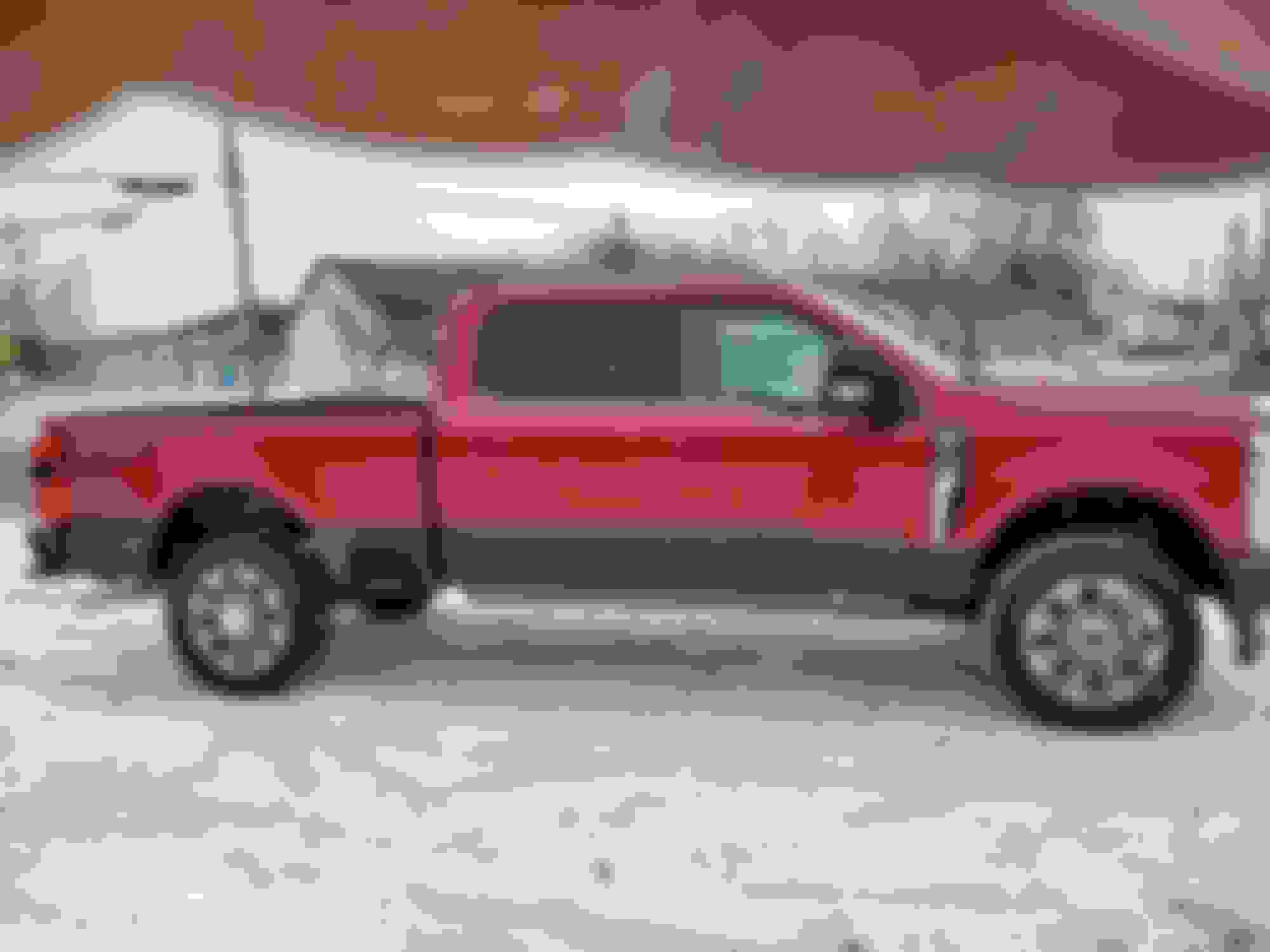 24 F350 Rapid Red/Bronze Metallic King Ranch Updated Mods/Pics From ...