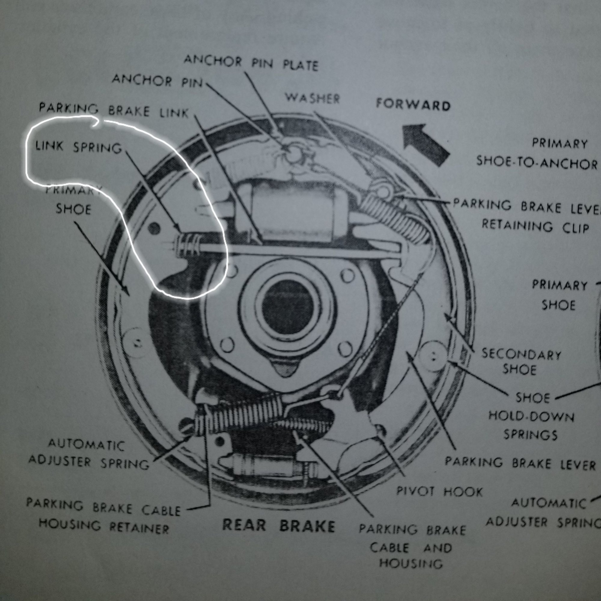 '64 Parking Brake Link Spring - Ford Truck Enthusiasts Forums