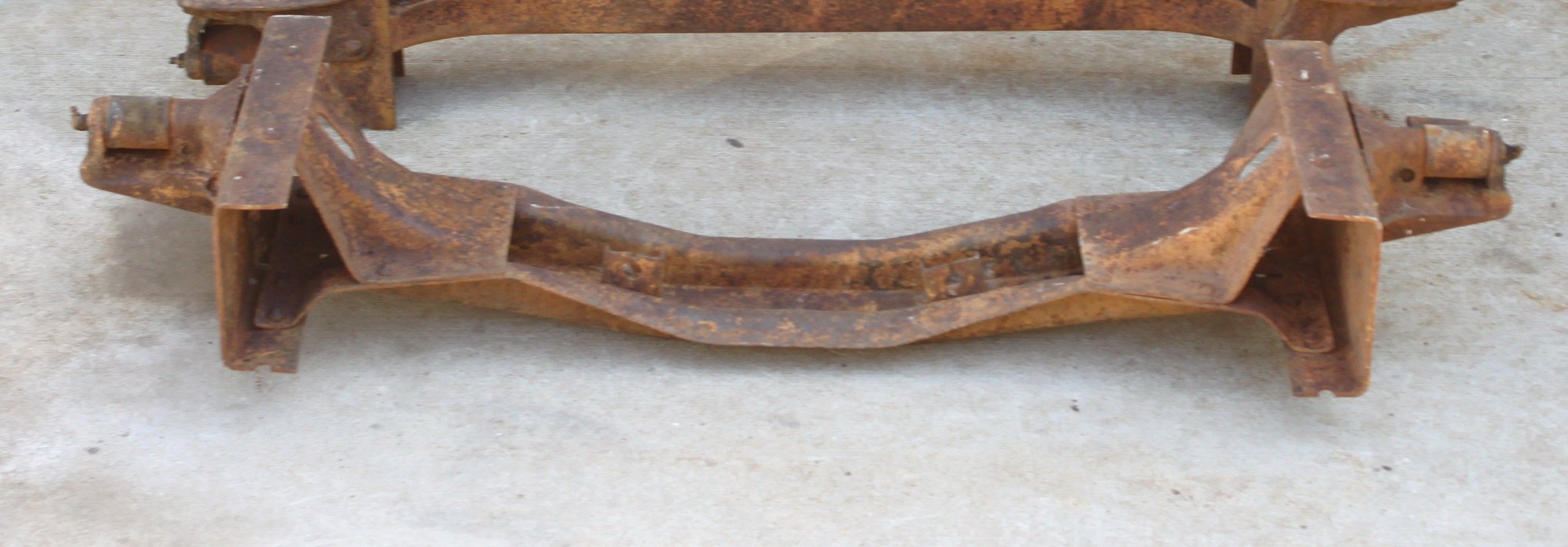 53-56 F100 Rear Spring Front Hanger Frame crossmember - Ford Truck ...