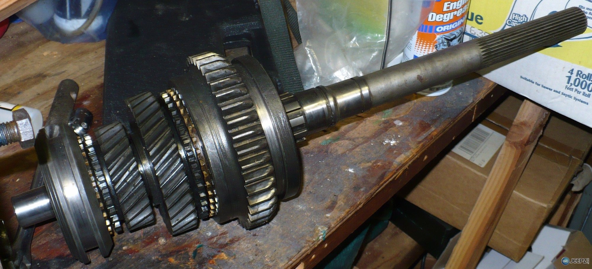 FINALLY rebuilding my first transmission T 18 - Ford Truck Enthusiasts ...