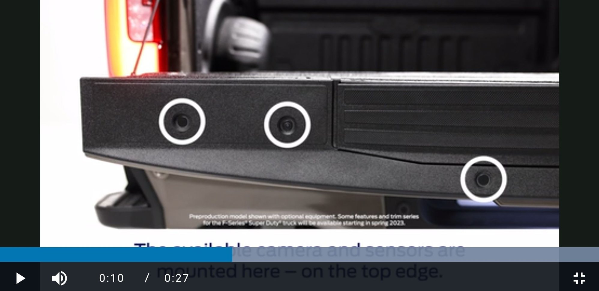 2023 tailgate camera when down? - Ford Truck Enthusiasts Forums