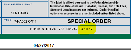 Dates and codes on Window Sticker - Ford Truck Enthusiasts Forums