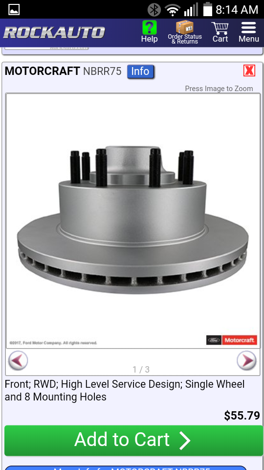 RockAuto p/n's - Ford Truck Enthusiasts Forums