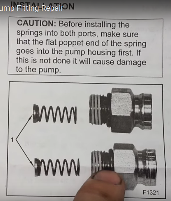 Intsalling HPOP lines, where are these check balls at? - Ford Truck ...