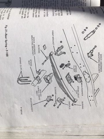 rear spring shackle - 66 F100 2WD - Ford Truck Enthusiasts Forums