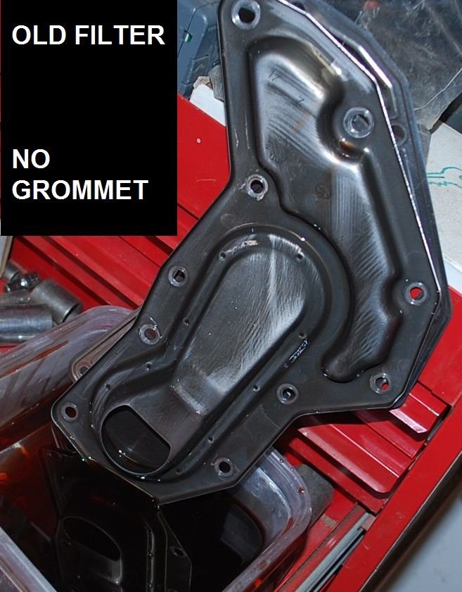 C6 transmission New Filter has Strange Grommet/Rubber Ring? - Ford ...