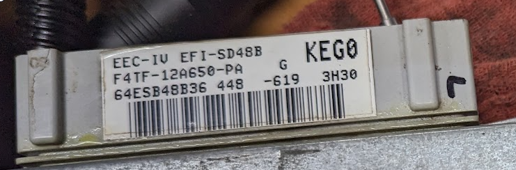 Calibration Code to to EEC Program Code - Page 5 - Ford Truck ...