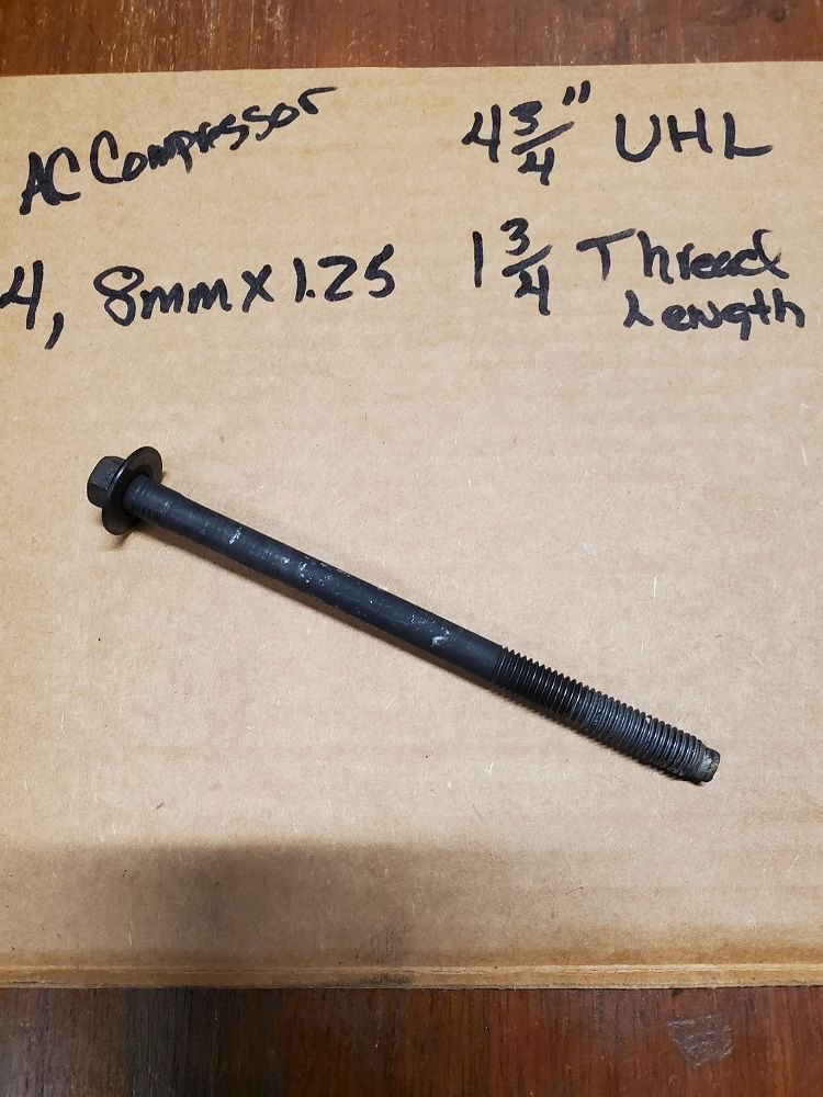 93 f150 compressor mounting bolts - Ford Truck Enthusiasts Forums