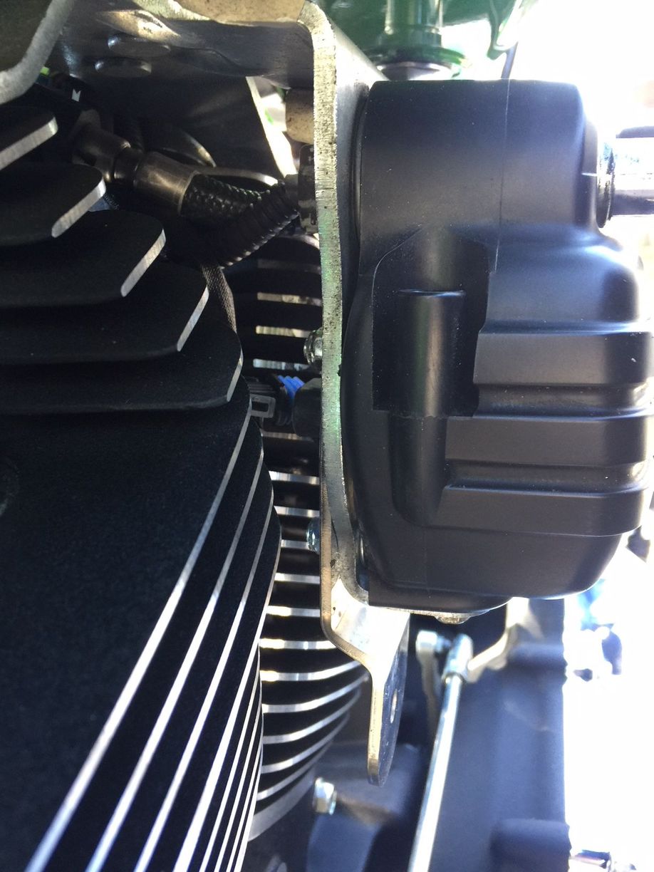 Love Jugs Mighty Mite engine cooling fans install on my Harley Breakout ...