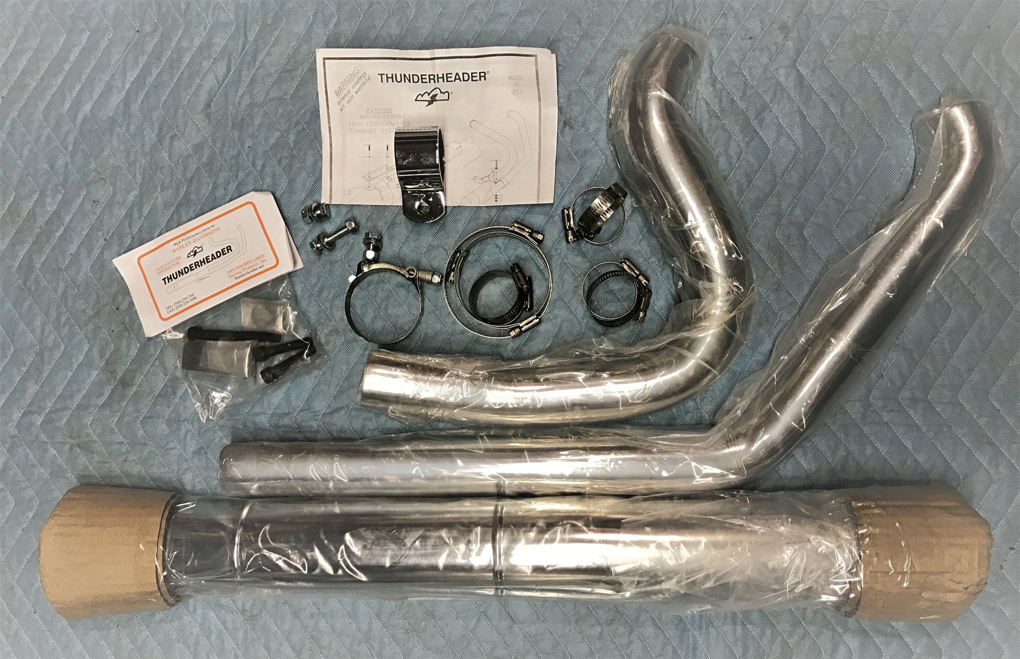 Thunderheader 2 into 1, Chrome 2010-2016 - Harley Davidson Forums