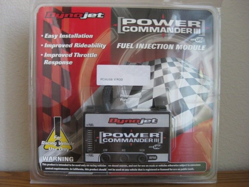 ** Dynojet POWER COMMANDER III -USB _____ (PC3) ____ 2002-2011 V-Rod ...