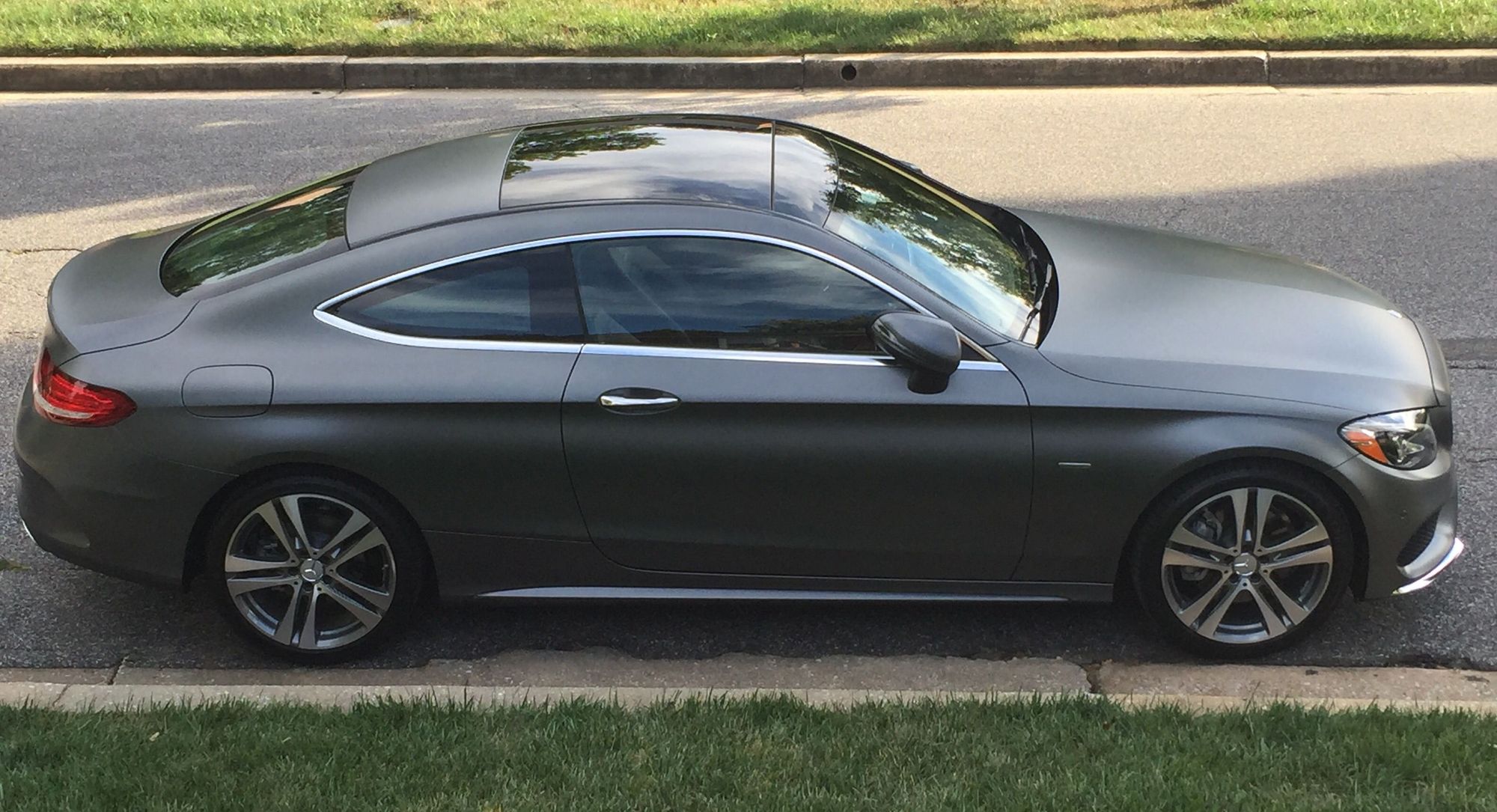 My C300 Coupe Matte Selenite Grey Mods - Page 2 - MBWorld.org Forums