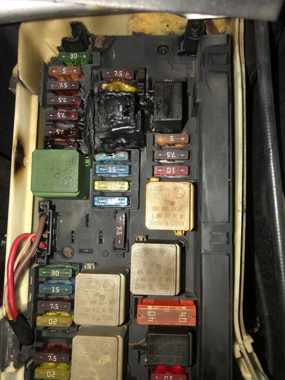 2012 C250 Melted ECU Relay - MBWorld.org Forums