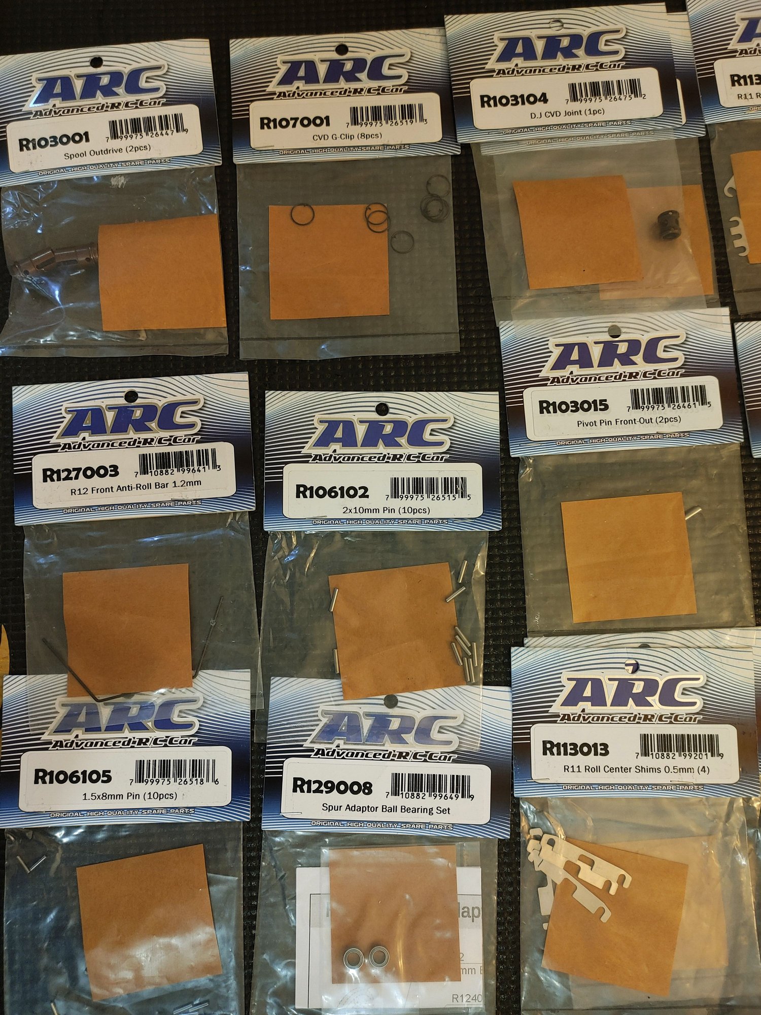 1/10 Touring Car Parts ARC R12 New Retail Parts - R/C Tech Forums