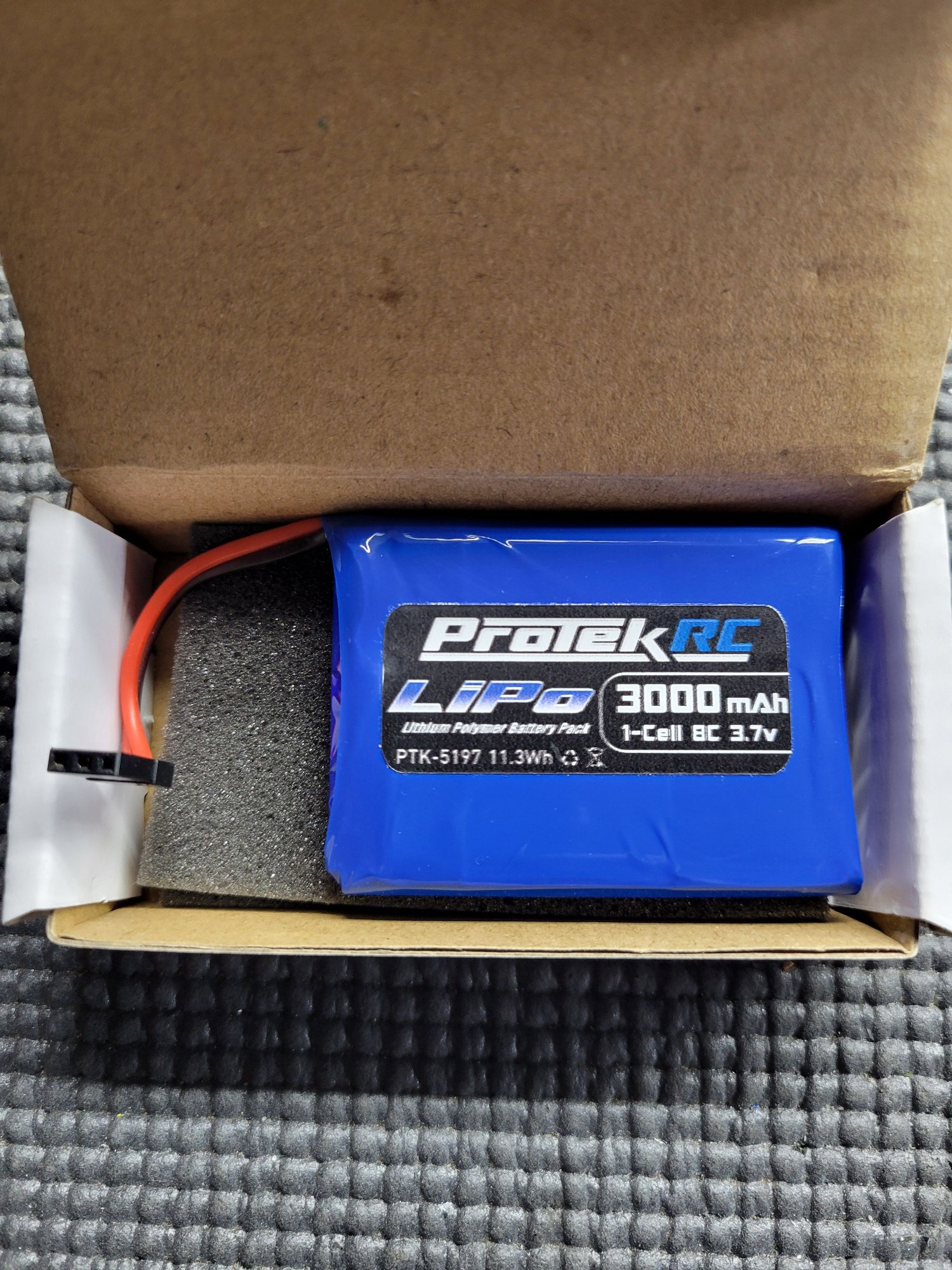 New Protek 1s Sanwa transmitter lipo 3000mah - R/C Tech Forums