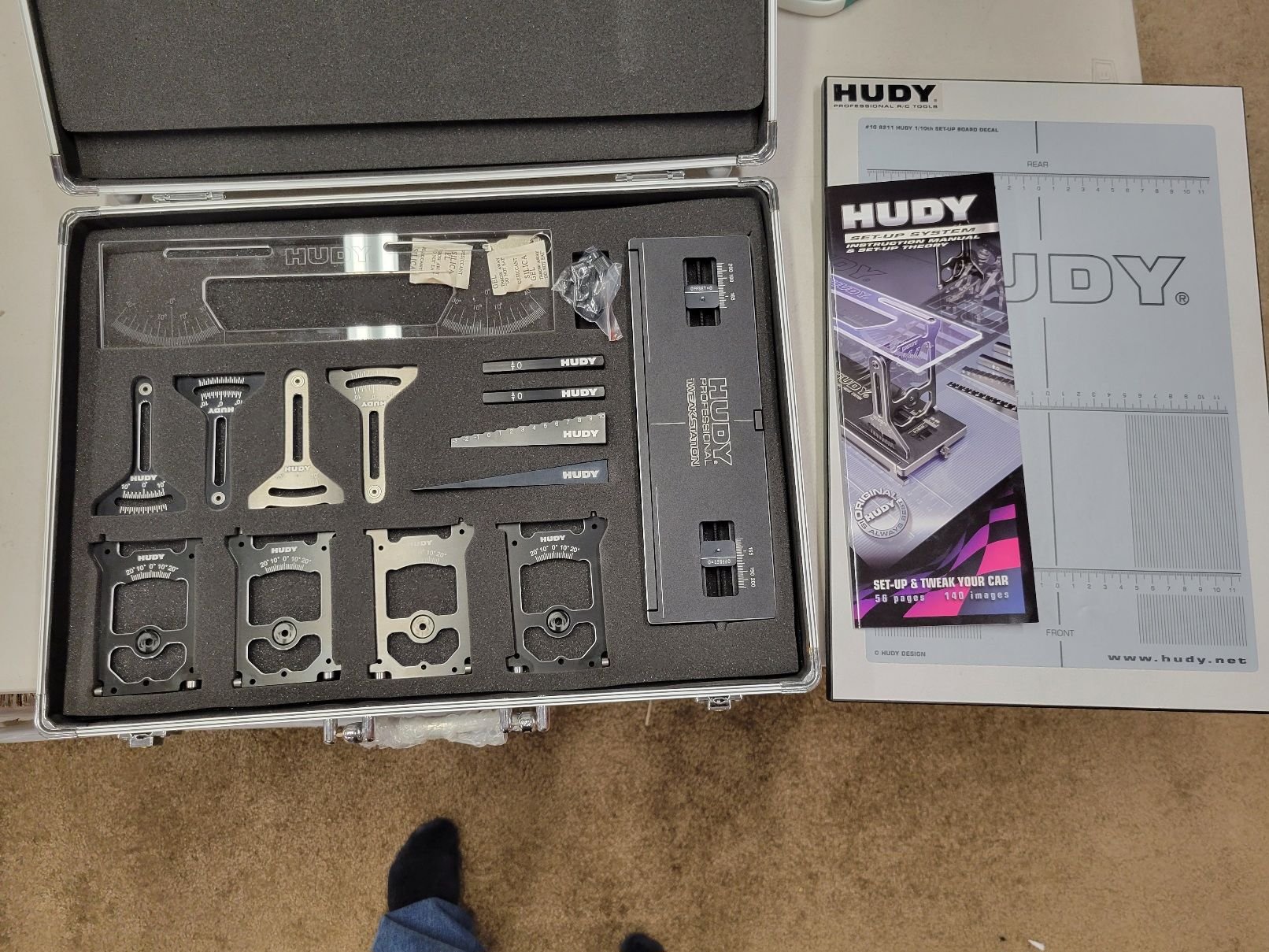 Hudy 1/10 setup station metal case - R/C Tech Forums