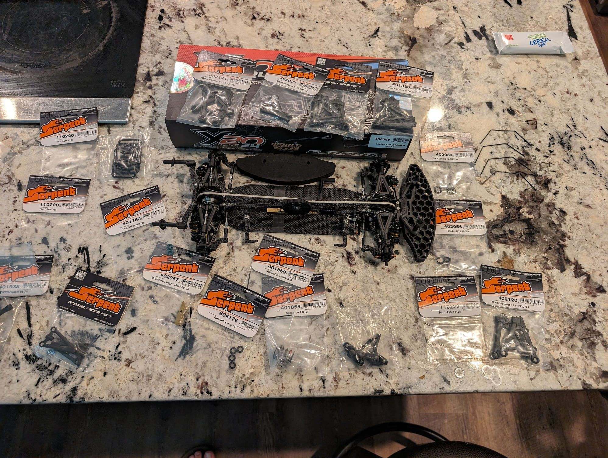 Serpent X20 24 with carbon and aluminum chassis - R/C Tech Forums