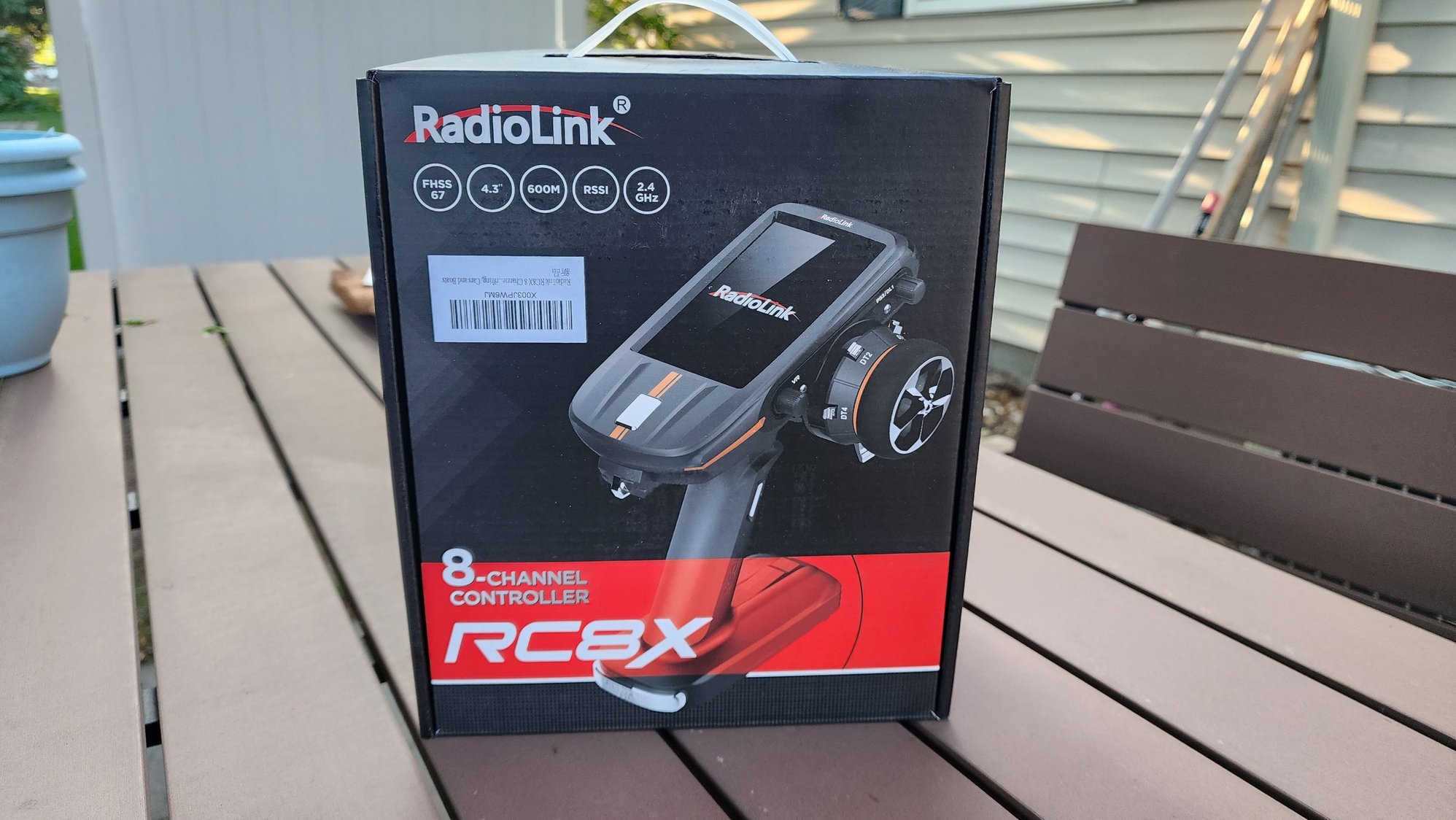 Radiolink RC8X 8 Ch radio with 6 receviers and Lipo RX pack - R/C Tech ...