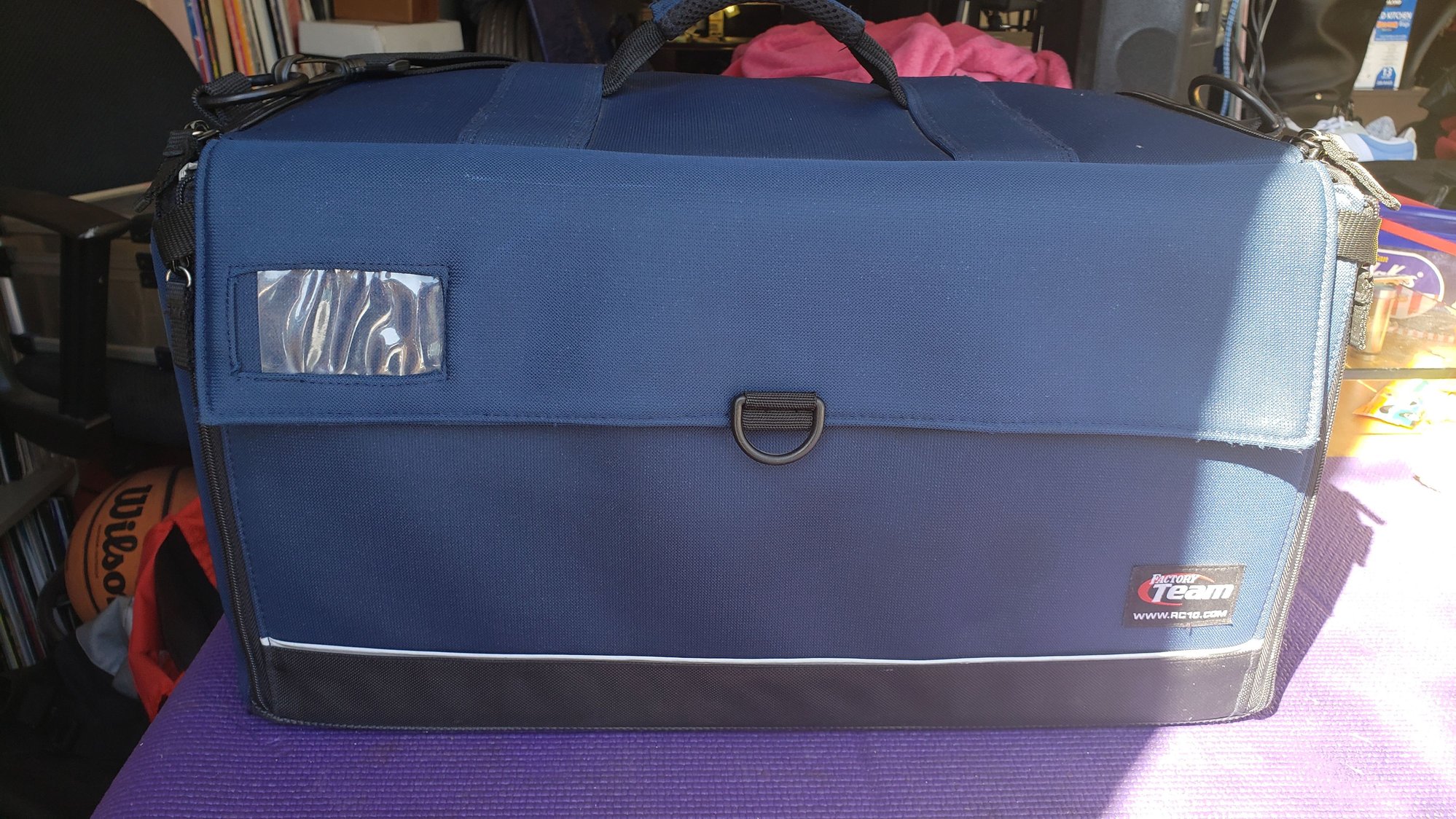Factory Team RC10 storage or hauler bag and Factory Team Motor Carrier ...