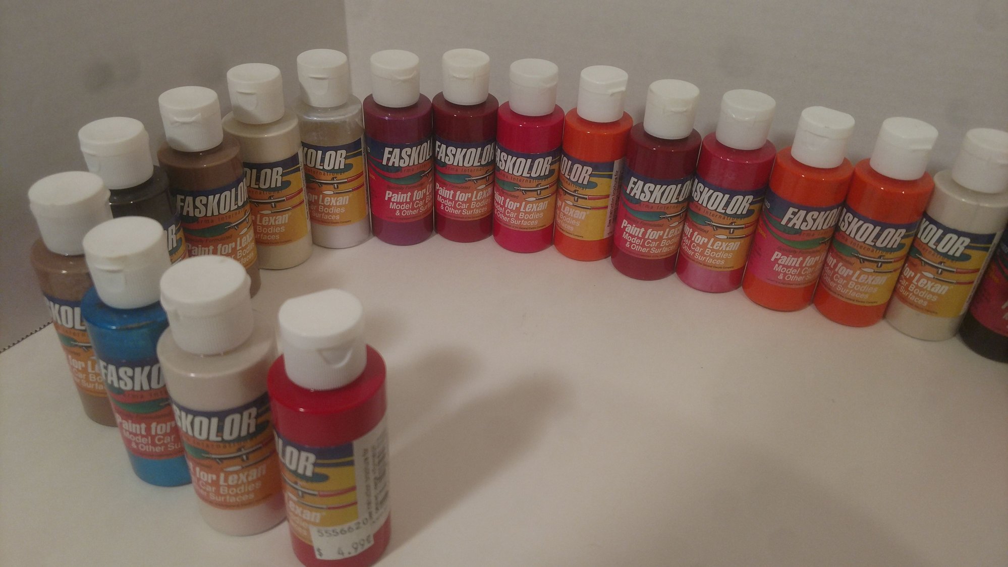 FASKOLOR PAINT LOT NEW SEALED - R/C Tech Forums