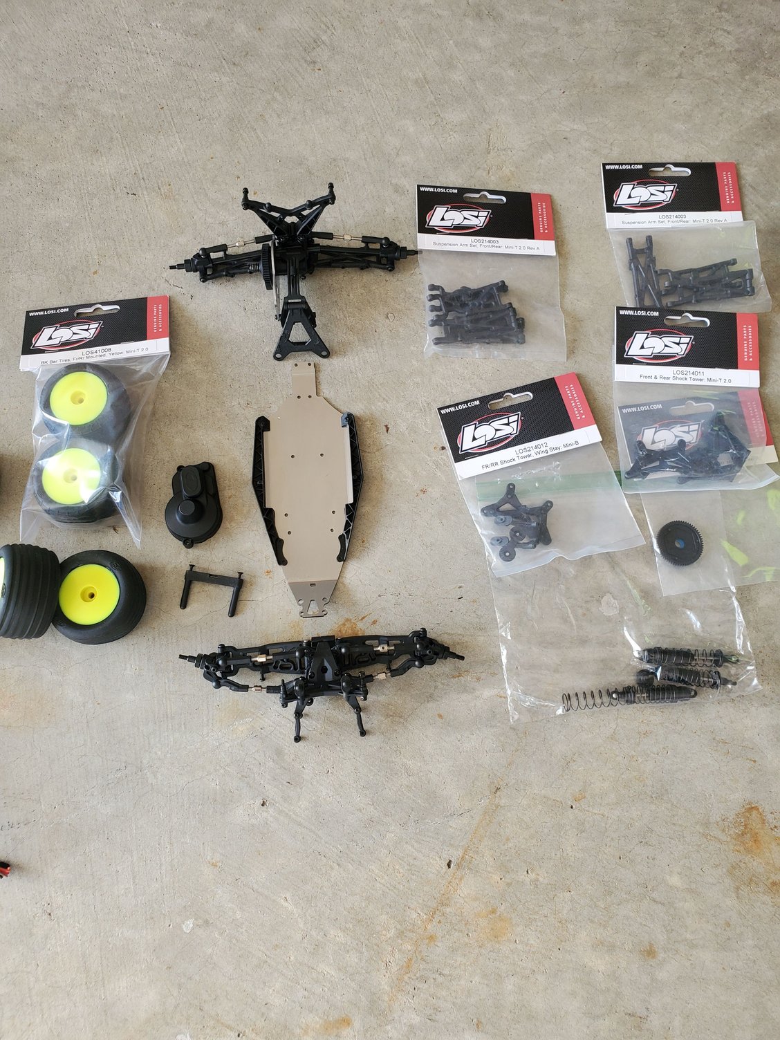 Losi Mini B, Mini T2.0, ,new parts car, tires,lipos, spares,bodies - R ...