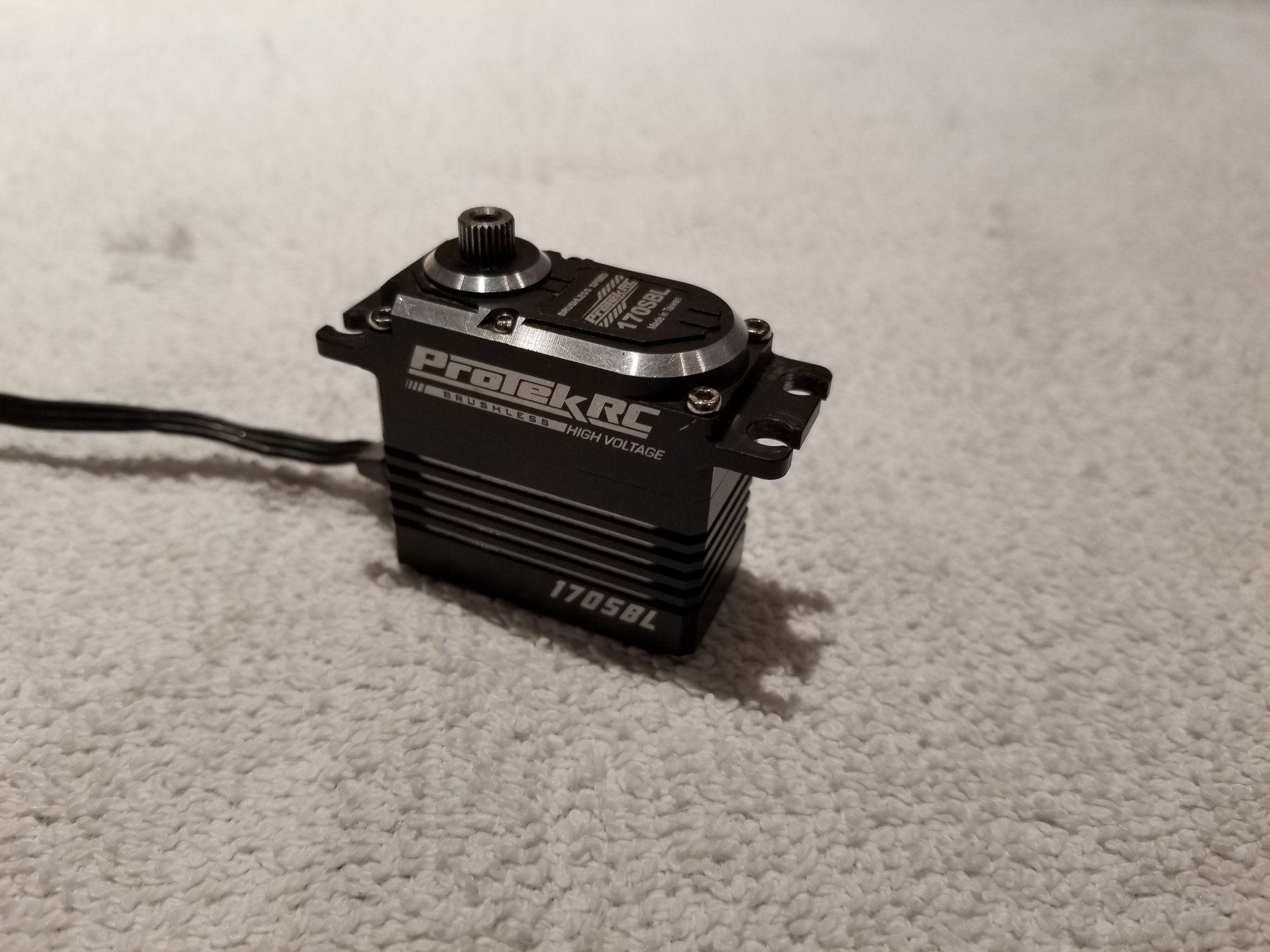 ProTek RC 170SBL Black Label High Speed Brushless Servo - R/C Tech Forums