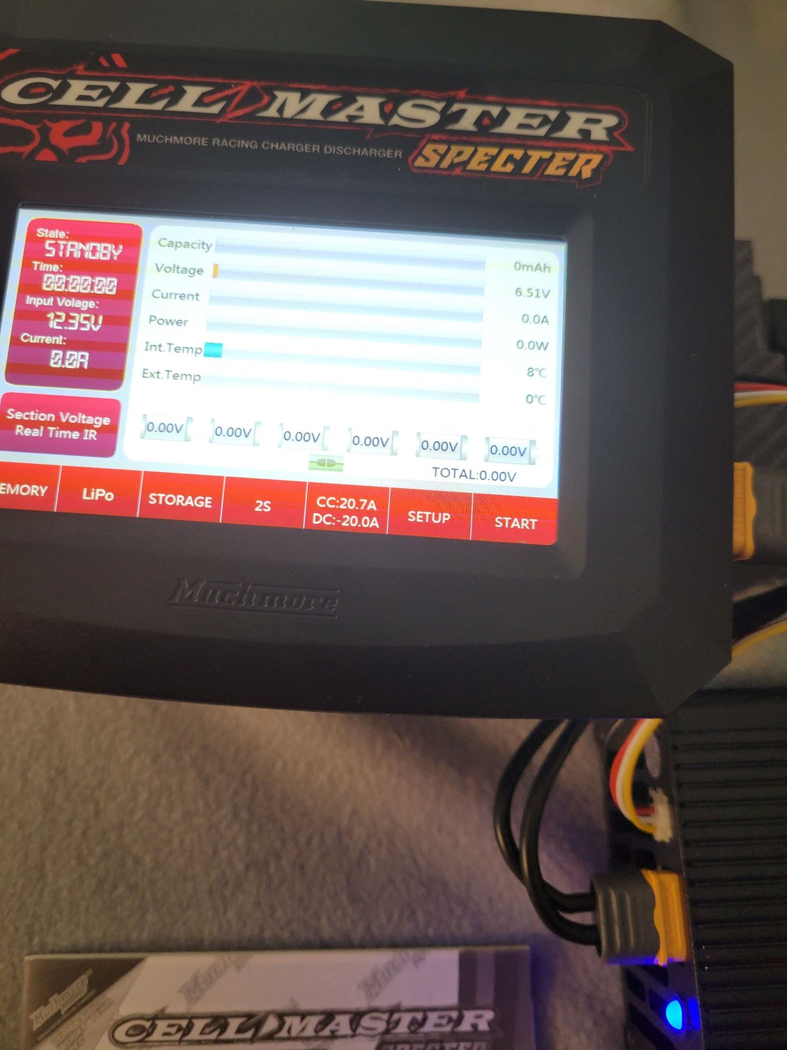 Muchmore Cell Master Specter charger with discharge bank - R/C Tech Forums