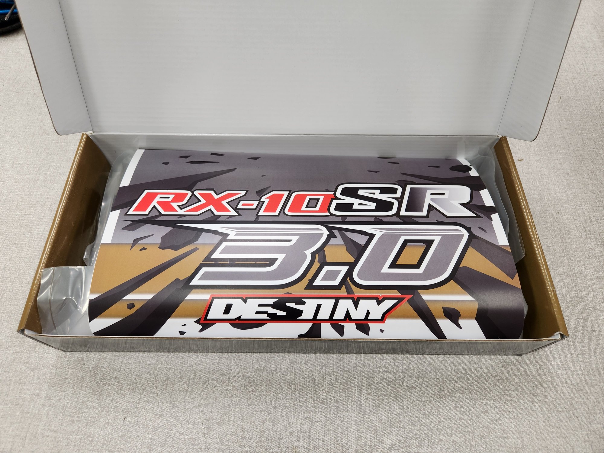 Destiny RX-10SR 3.0 Touring Car Kit (Solid Chassis) and NIP spares - R ...
