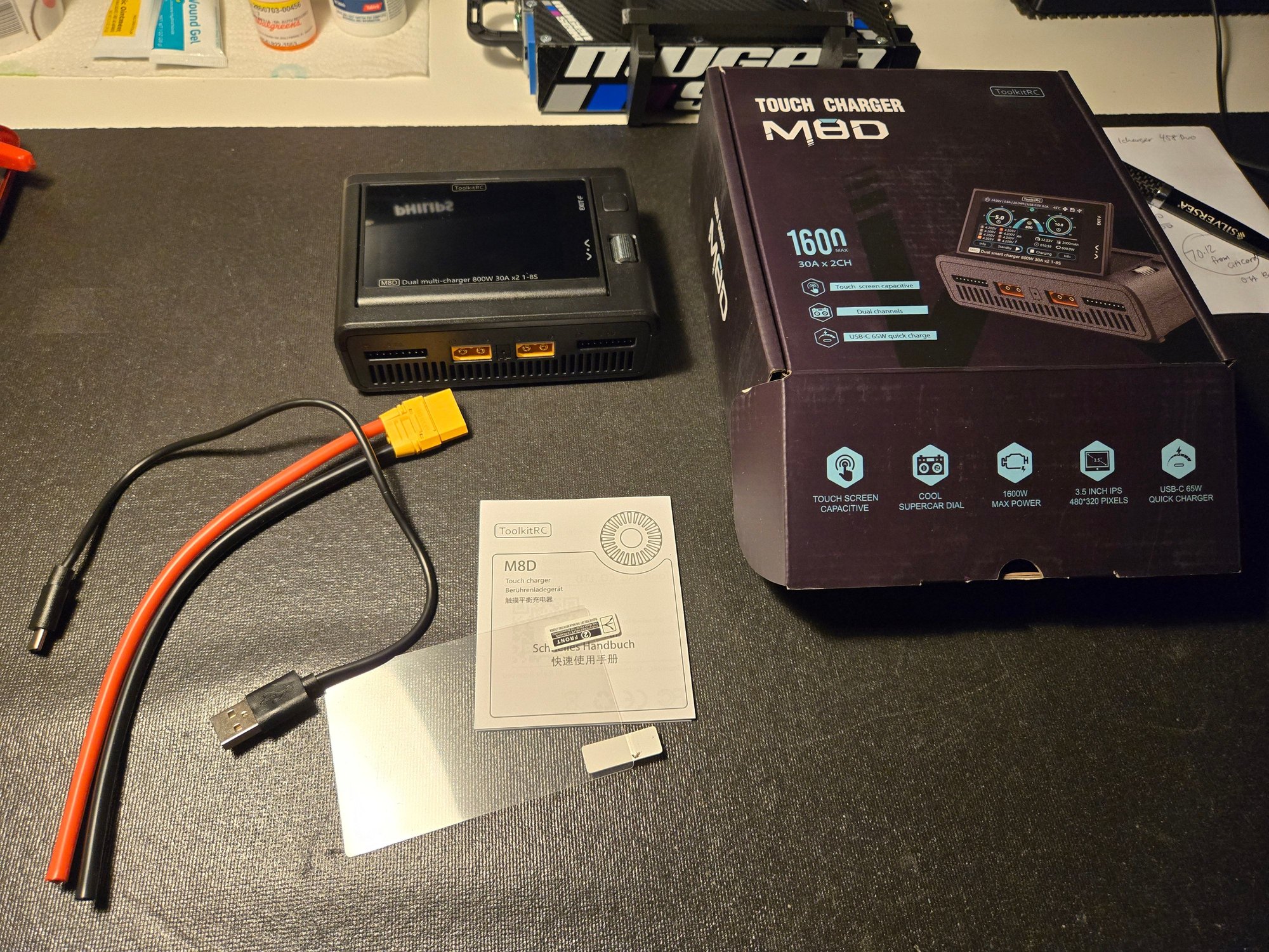 ToolkitRC M8D charger