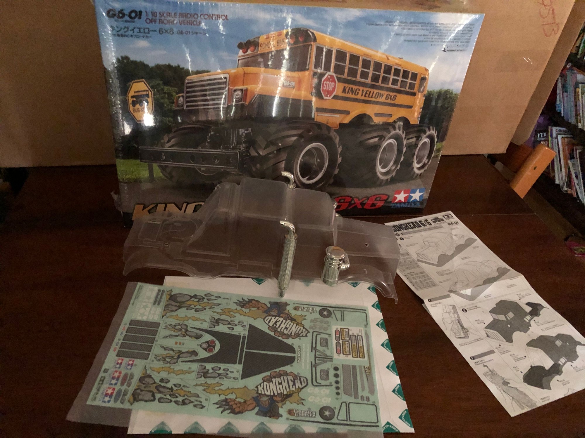 Tamiya King Yellow 6x6 New Kit - R/C Tech Forums