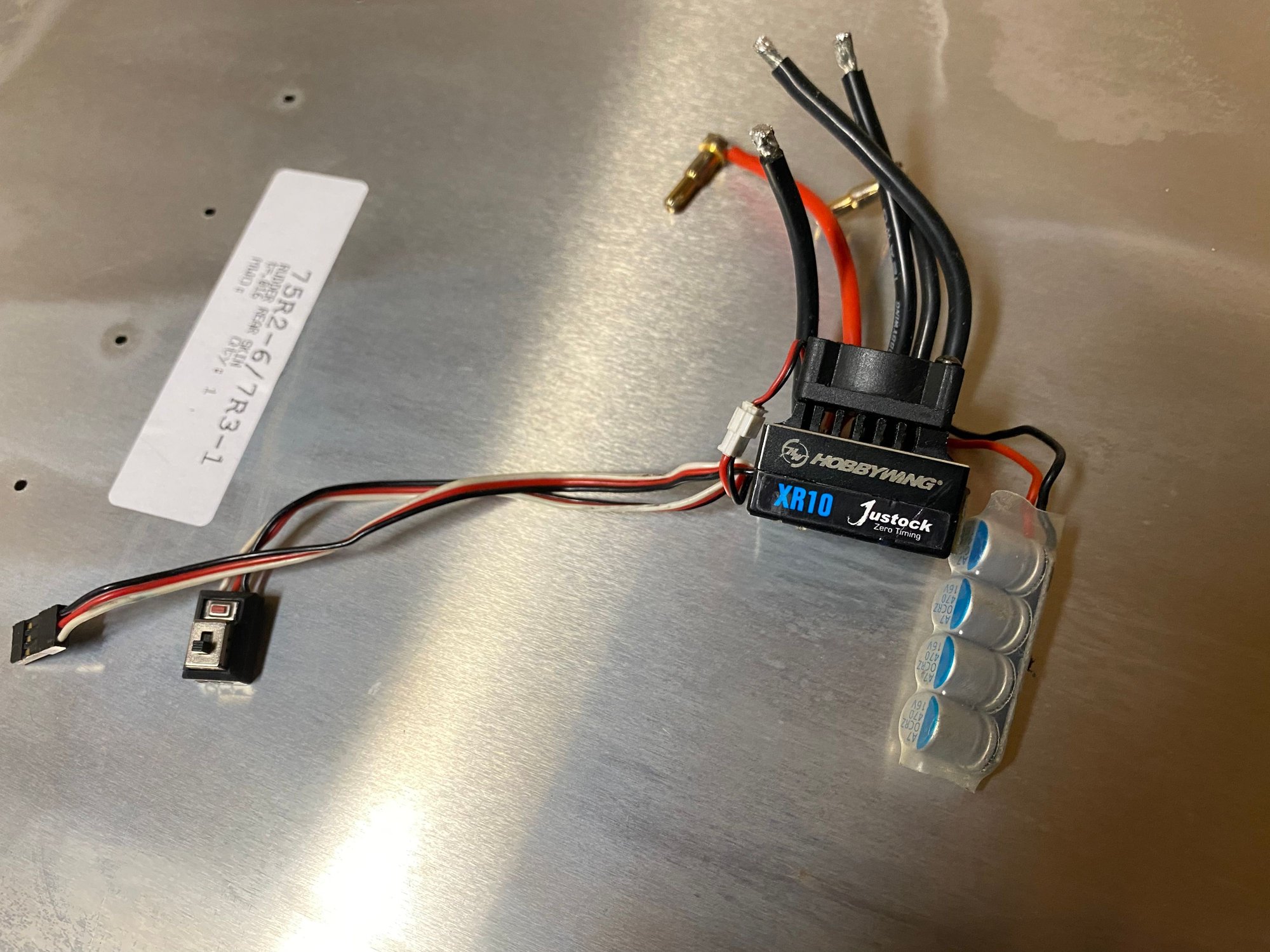 MT44 w/ RX 482 Receivers, HW Justock ESC, Futaba S9551 Servo - R/C Tech ...