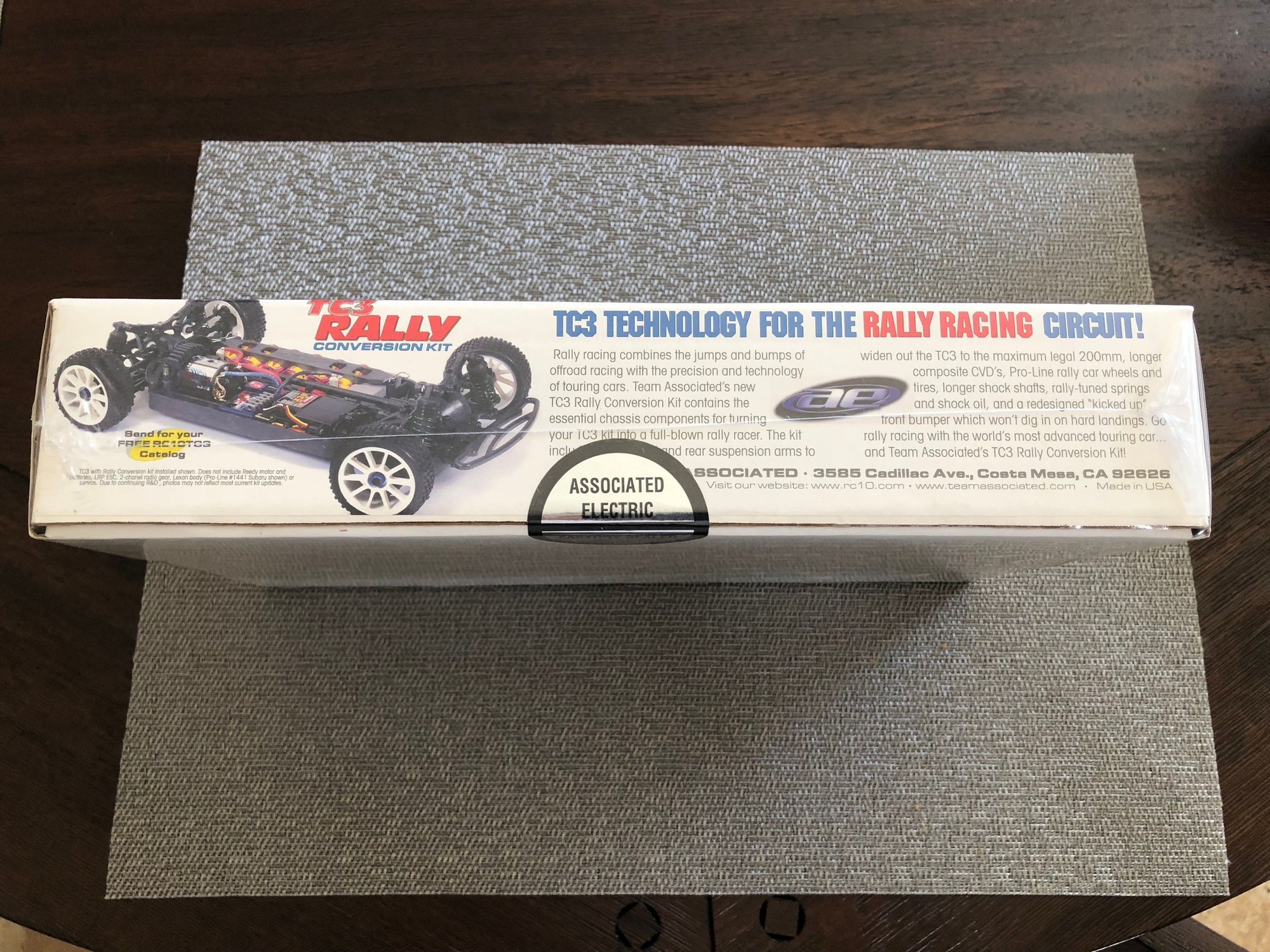 TEAM ASSOCIATED TC3 Rally Conversion Kit #3020 NIB NEVER OPENED - R/C ...