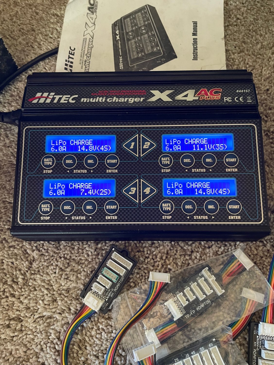 HiTec X4 multi-charger AC/DC - R/C Tech Forums