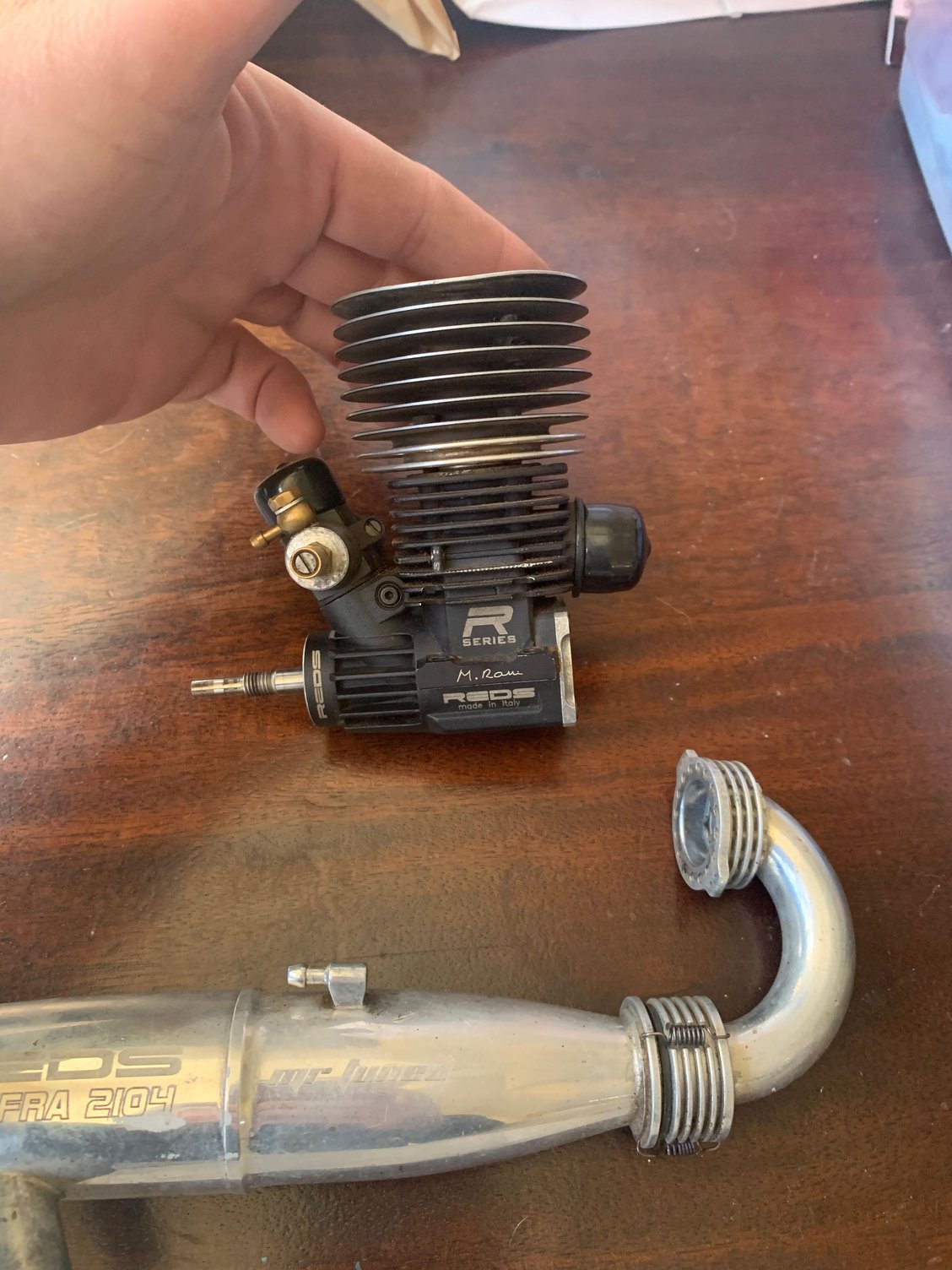 Reds R5R Engine and Pipe - R/C Tech Forums