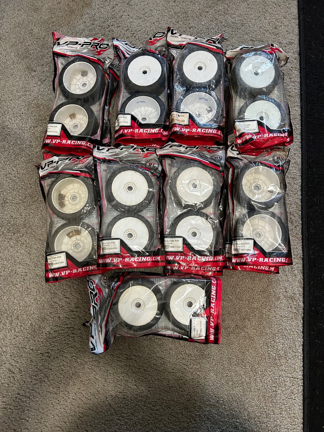 VP pro 1/8 buggy tire lot - R/C Tech Forums
