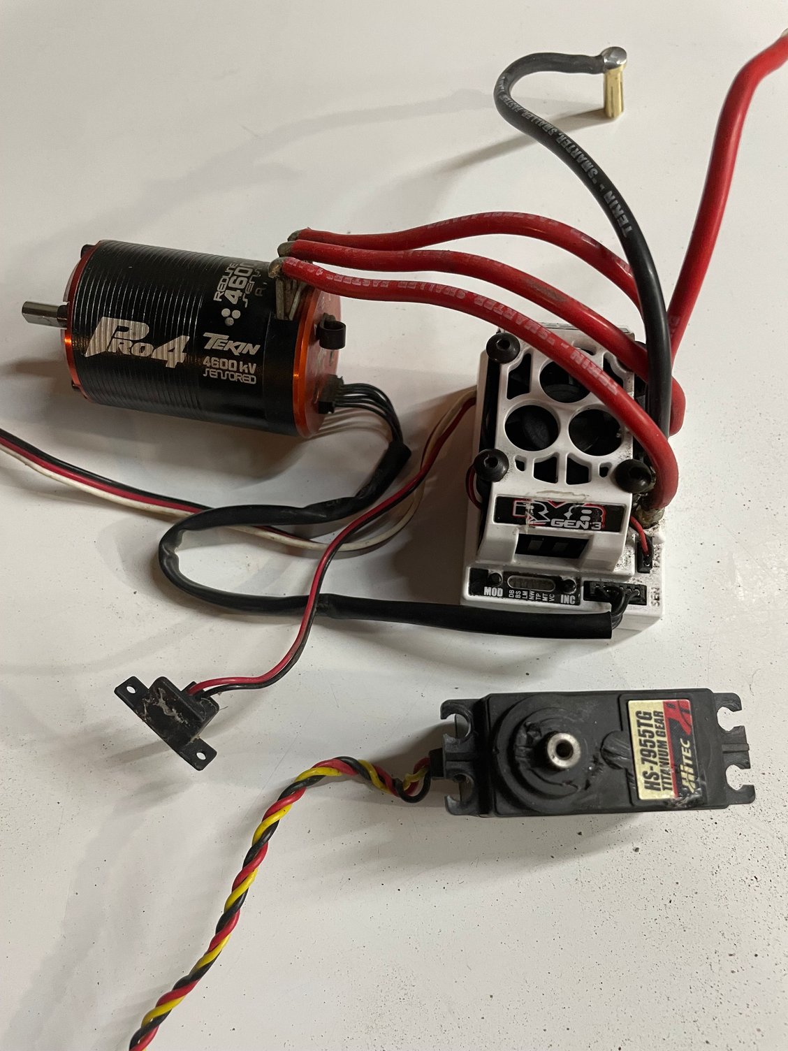 Tekin RX 8 Gen3, 4600kv motor and Hitec servo - R/C Tech Forums