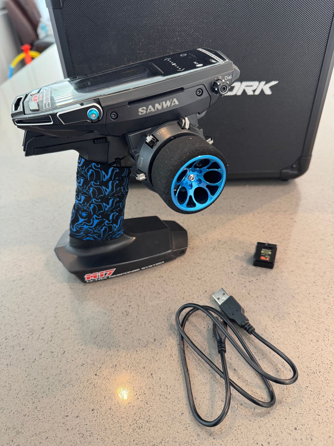 Sanwa M17 Radio W/ RX-492i Reciever and Koswork Case - R/C Tech Forums
