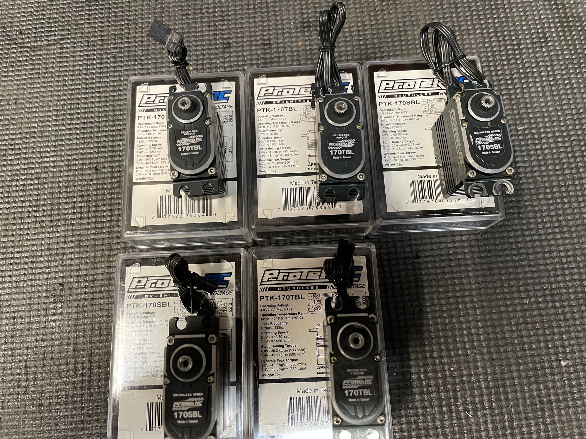 FS: Protek 170TBL and 170SBL Servos - R/C Tech Forums