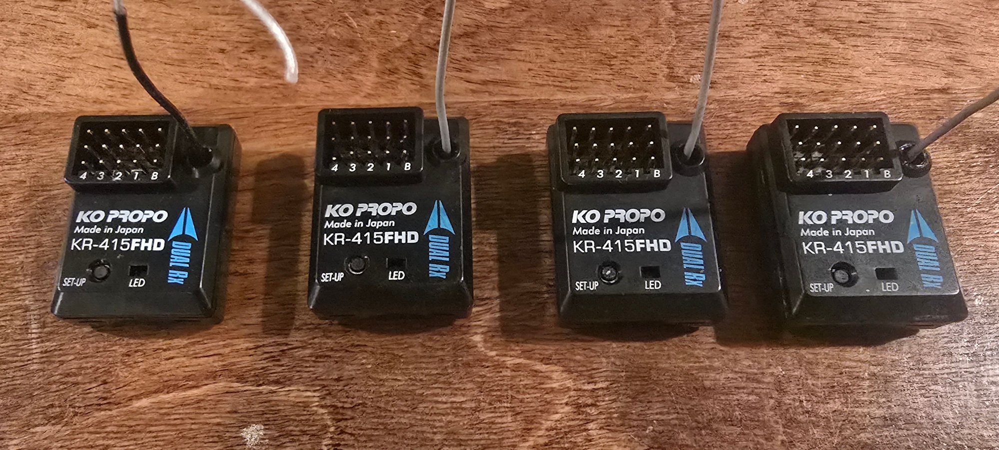 (4) KO Propo 415 Short Antenna Receivers for sale - R/C Tech Forums
