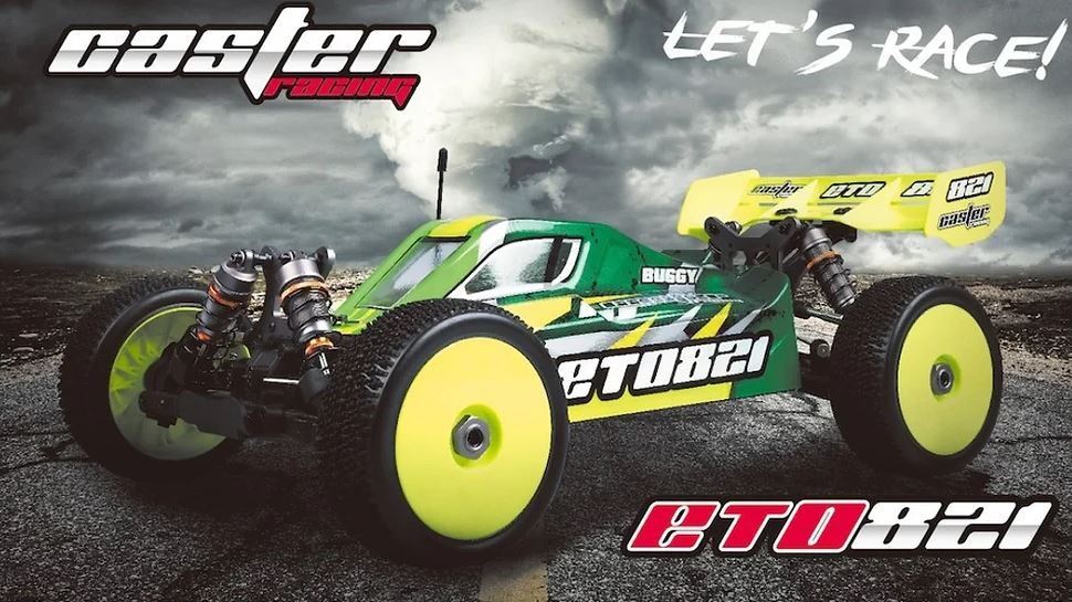 2023 Caster Racing USA. RTR 1/8 ETO821 E-Buggy Race or Bash Ready ...