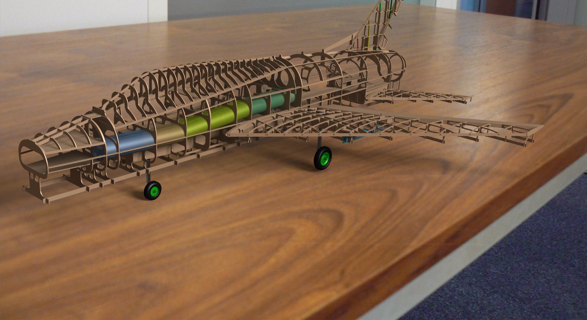 "Mirce models" F 100 in 1/6,4 scale - RCU Forums